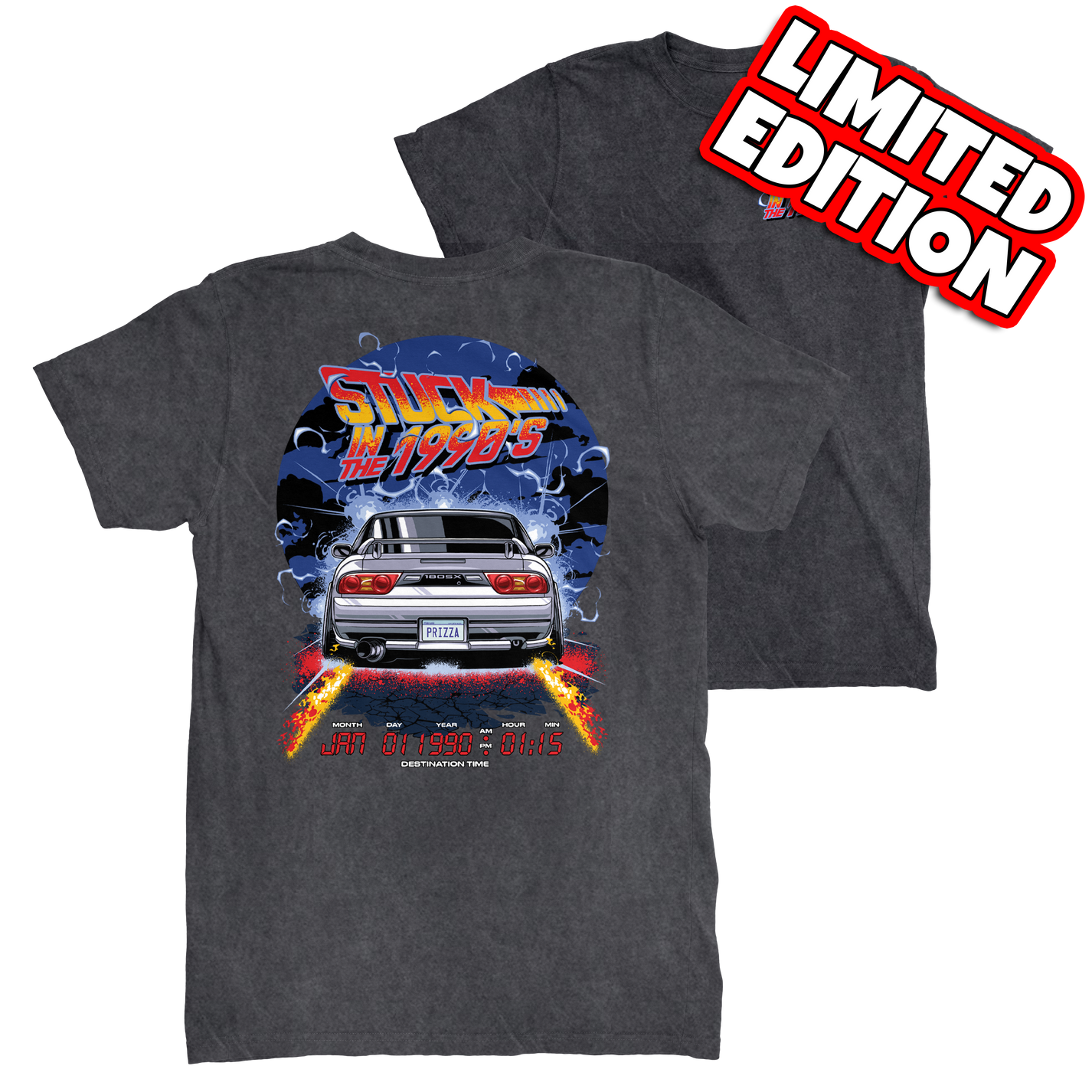 Stuck in the 1990s - DISTRESSED Tee – PrizzaMike